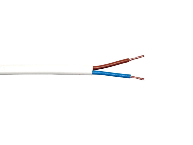 Kabel mrežni 2x0.75 TIPA, PPL, 1 metar, bijeli - chipoteka.hr