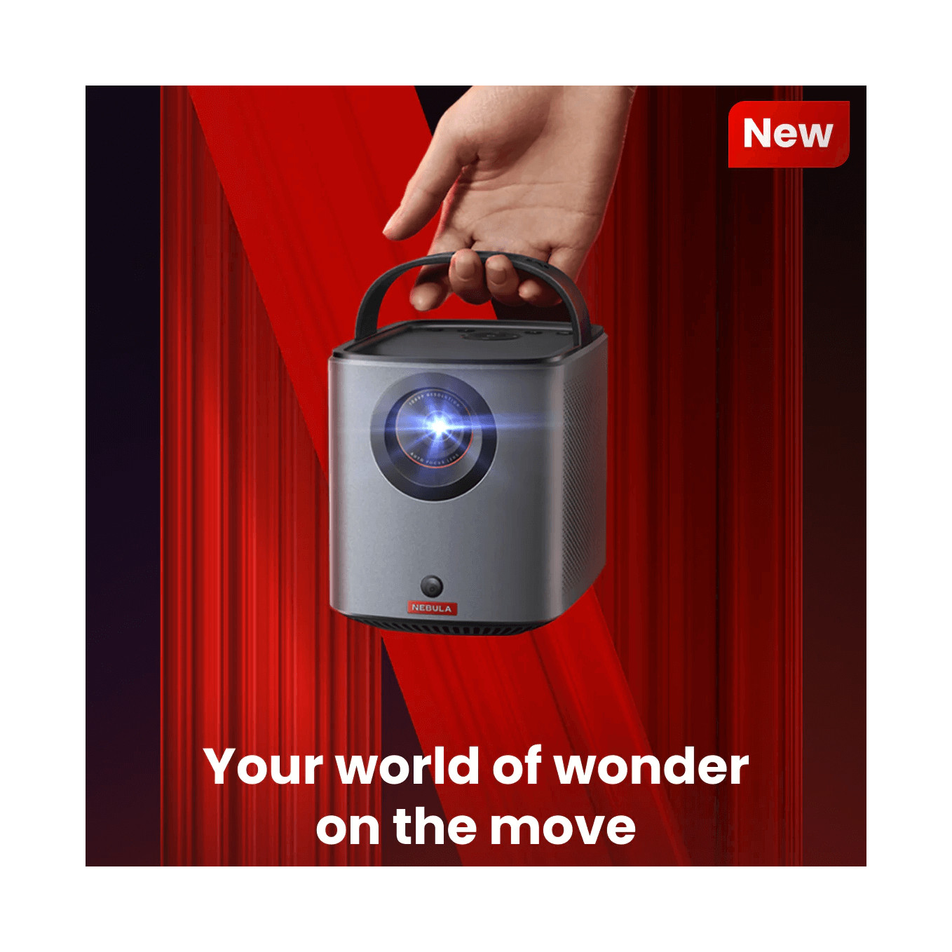 Projektor ANKER Nebula Mars 3 Air, DLP laser, FHD 1920x1080, 400 lumens ...
