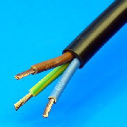 Kabel mrežni 3x2.5 mm2, PPL, 1m, bijeli - chipoteka.hr
